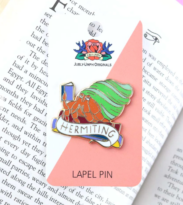 Jubly Umph Lapel Pin • Hermiting Crab - ALT Finery